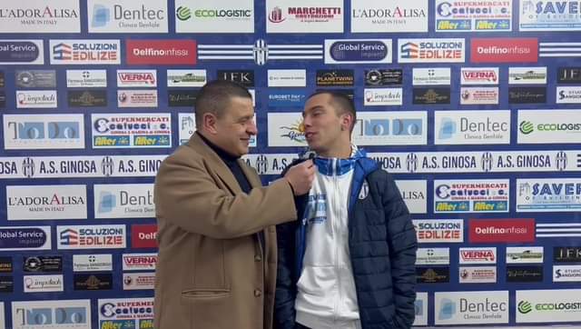 Ginosa Calcio - 𝗜𝗡𝗧𝗘𝗥𝗩𝗜𝗦𝗧𝗔 𝗔 𝗙𝗔𝗕𝗜𝗢 𝗙𝗘𝗗𝗘 - calciowebpuglia